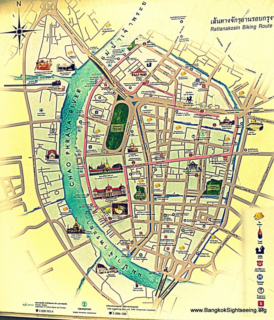 Rattanakosin Biking Route